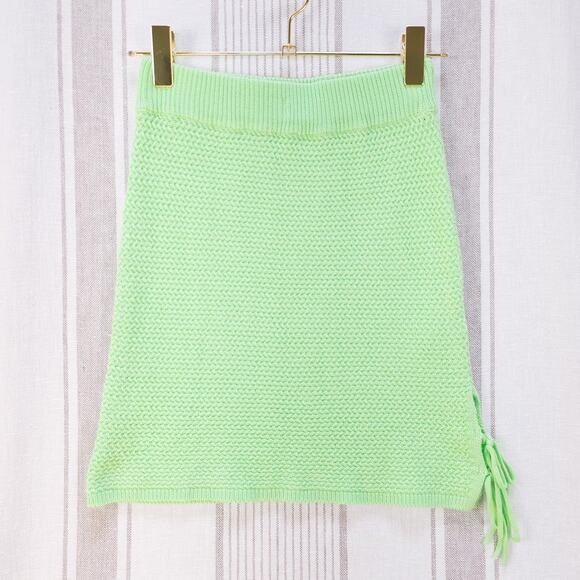 FP Beach | Skirts | Free People Fp Beach Skirt Womens Small Green Knit ...
